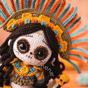 Aztec Goddess of Death CROCHET PATTERN PDF - Etsy