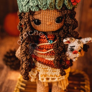 Polynesian Princess Amigurumi CROCHET PATTERN PDF - Etsy