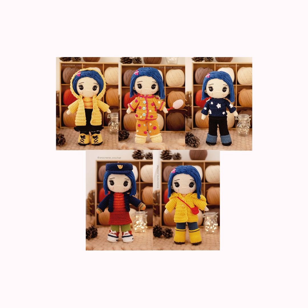 Coraline Crochet Pattern PDF Amigurumi - Etsy