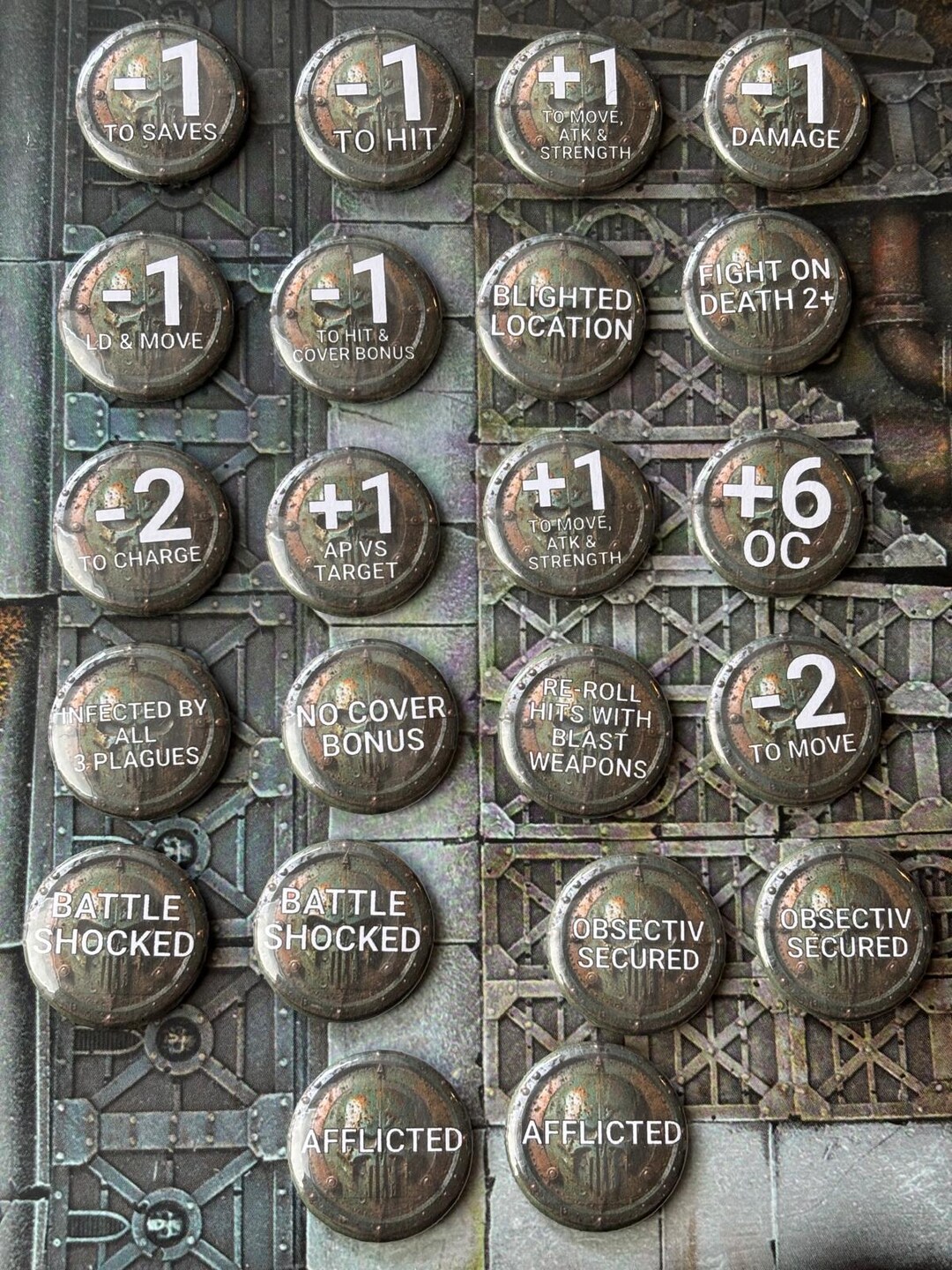 Death & Decay Token Set Codex 22 Teile - Etsy.de