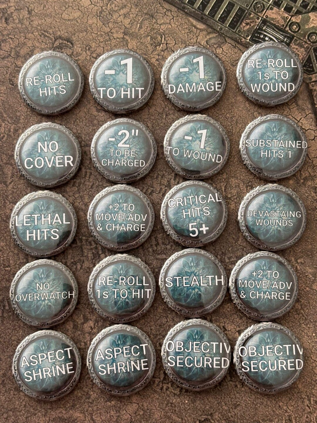 Space Elves Token Set Codex 20 Pieces - Etsy