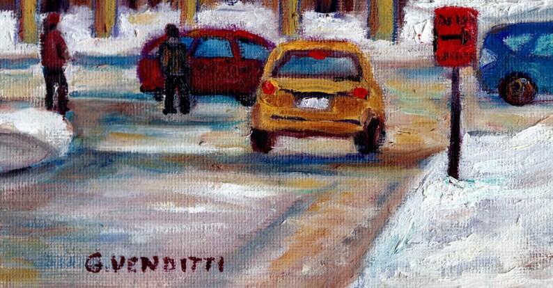 Original Painting of Mcgill University Entrance Roddick Gates and ...