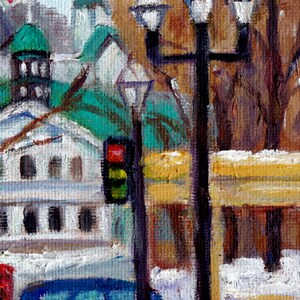 Original Painting of Mcgill University Entrance Roddick Gates and ...