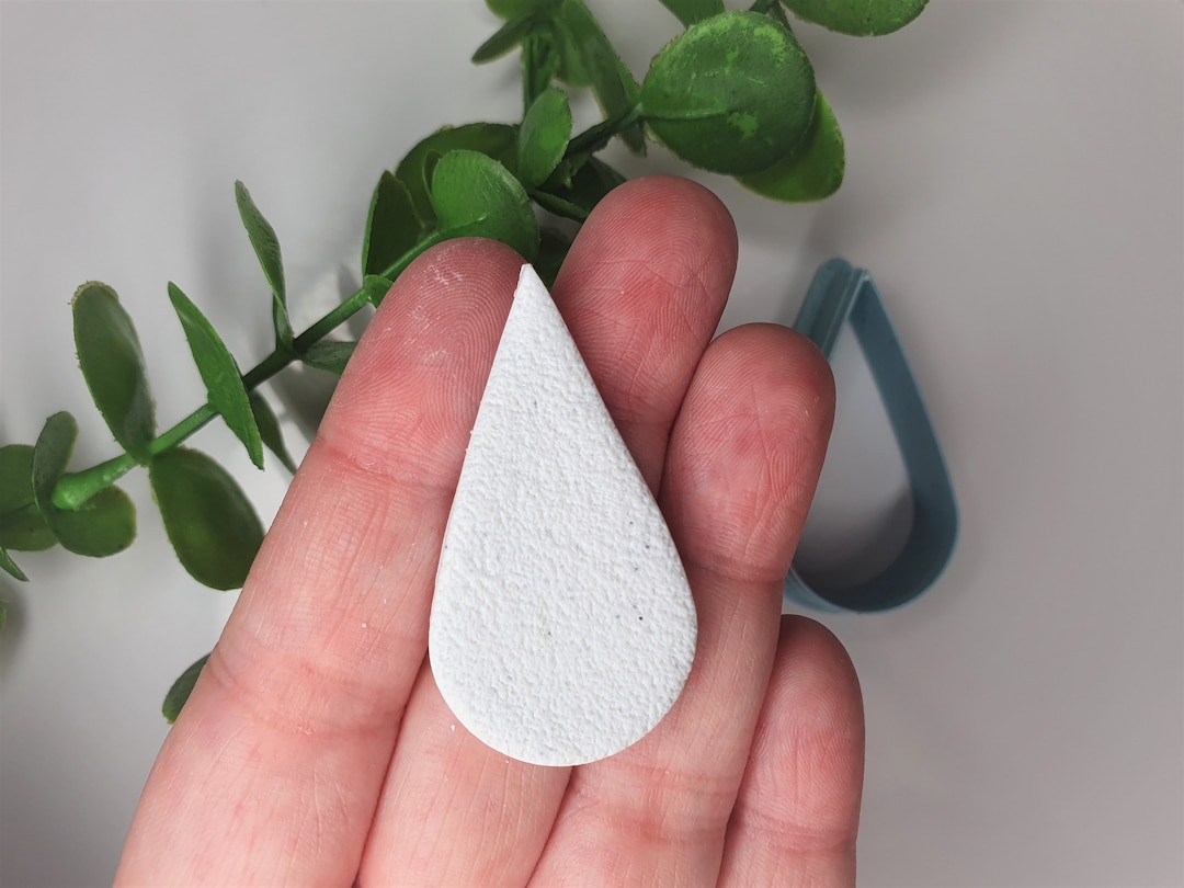 Teardrop Clay Cutter, Sharp Cutting Edge, Polymer Clay Cutters, Clay ...