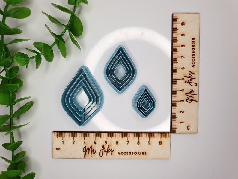 Moroccan Teardrop Clay Cutter, Daisy Shape Cutter, Sharp Cutting Edge ...