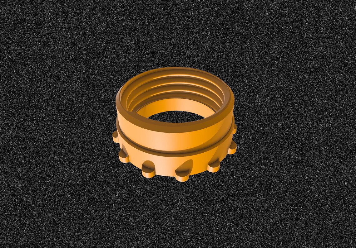 4 Inch Magnetic Dust Collection Couplers: STL Files for 3D Printing ...