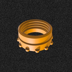 4 Inch Magnetic Dust Collection Couplers: STL Files for 3D Printing ...