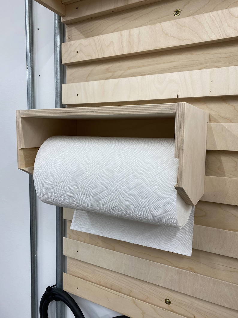 French Cleat Paper Towel Holder CNC Files: SVG/DXF for Woodworking and ...