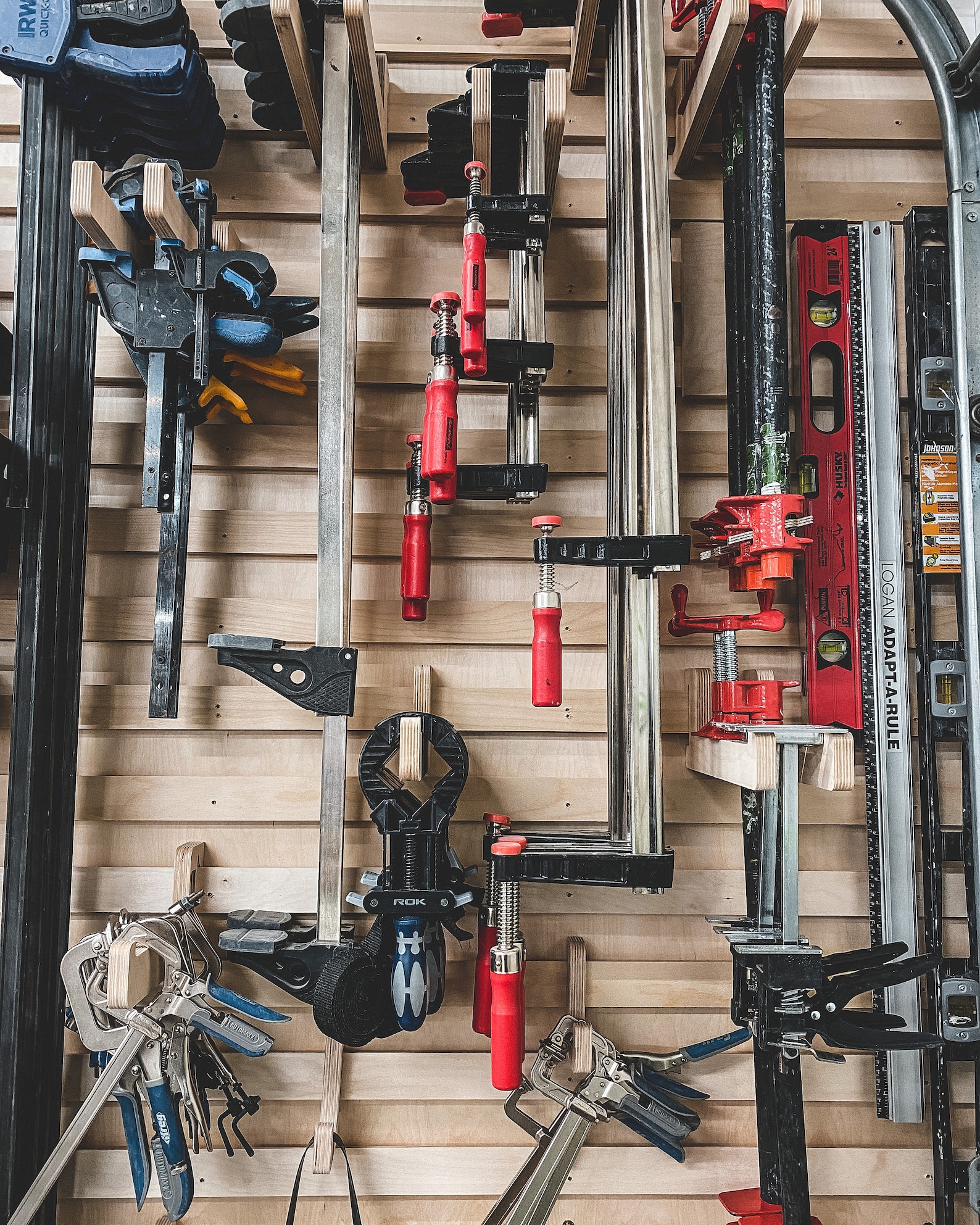 French Cleat Clamp Rack CNC Files: SVG/DXF for Woodworking and - Etsy ...