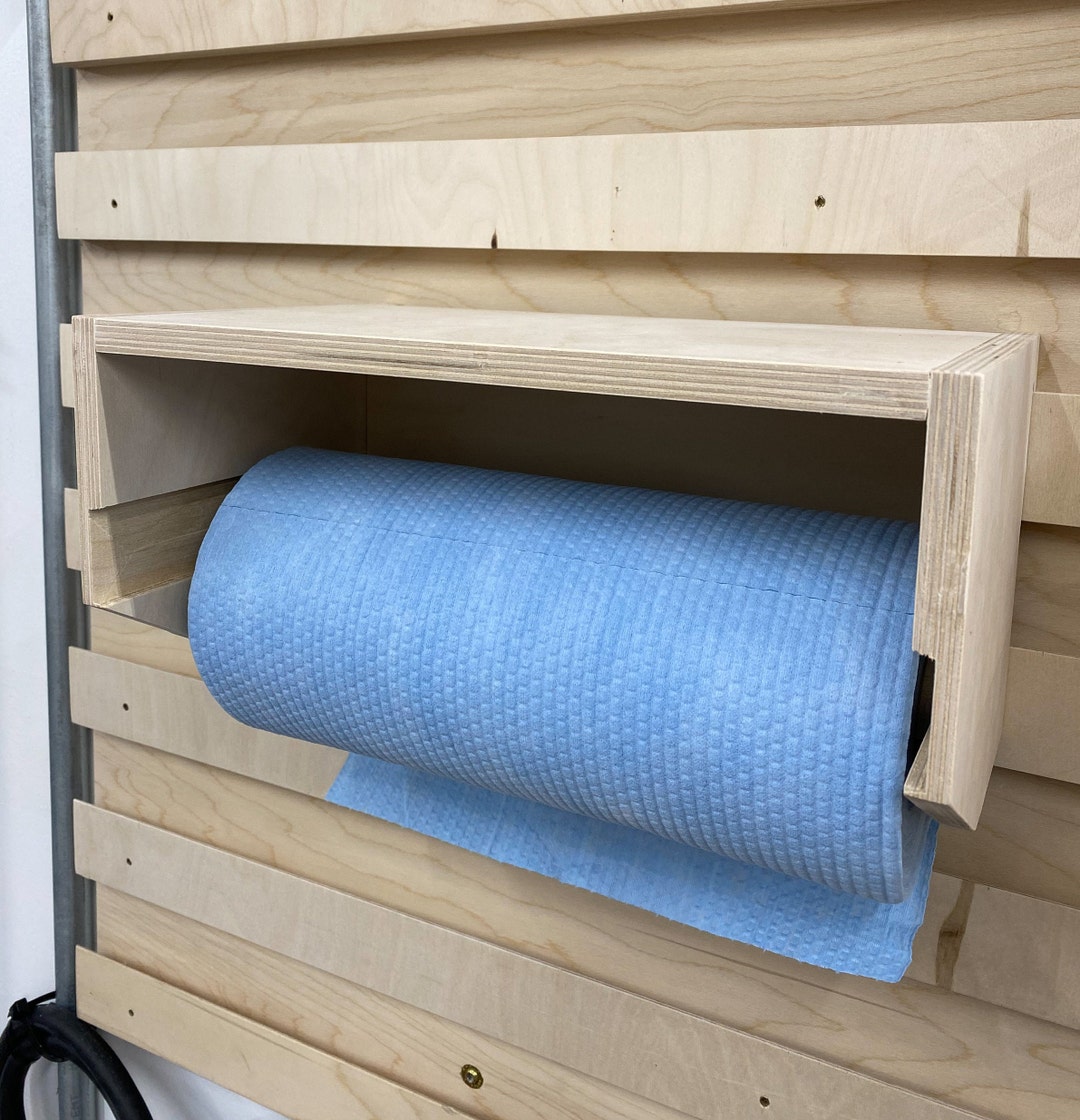 French Cleat Paper Towel Holder CNC Files: SVG/DXF for Woodworking and ...