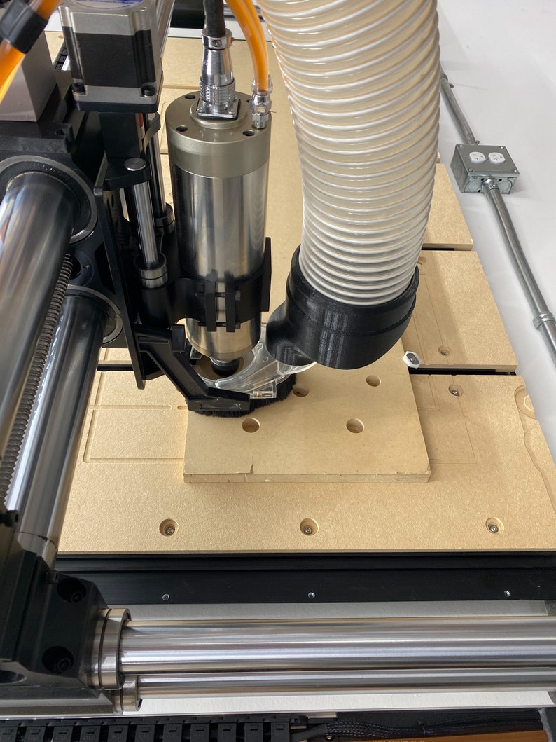 4 Inch Suckit Dust Boot Adapter: STL File for 3D Printing and CNC ...