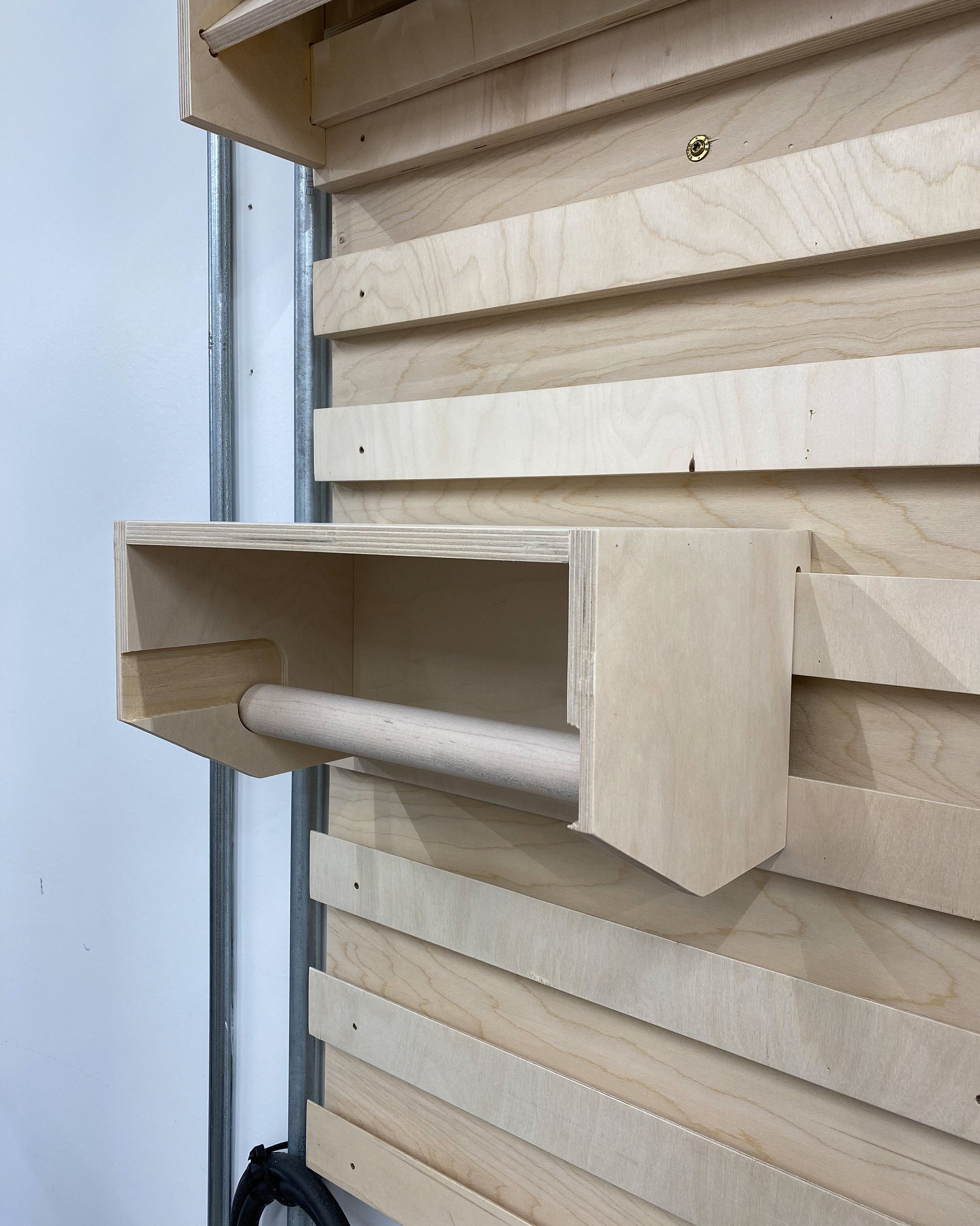 French Cleat Paper Towel Holder CNC Files: SVG/DXF for Woodworking and ...