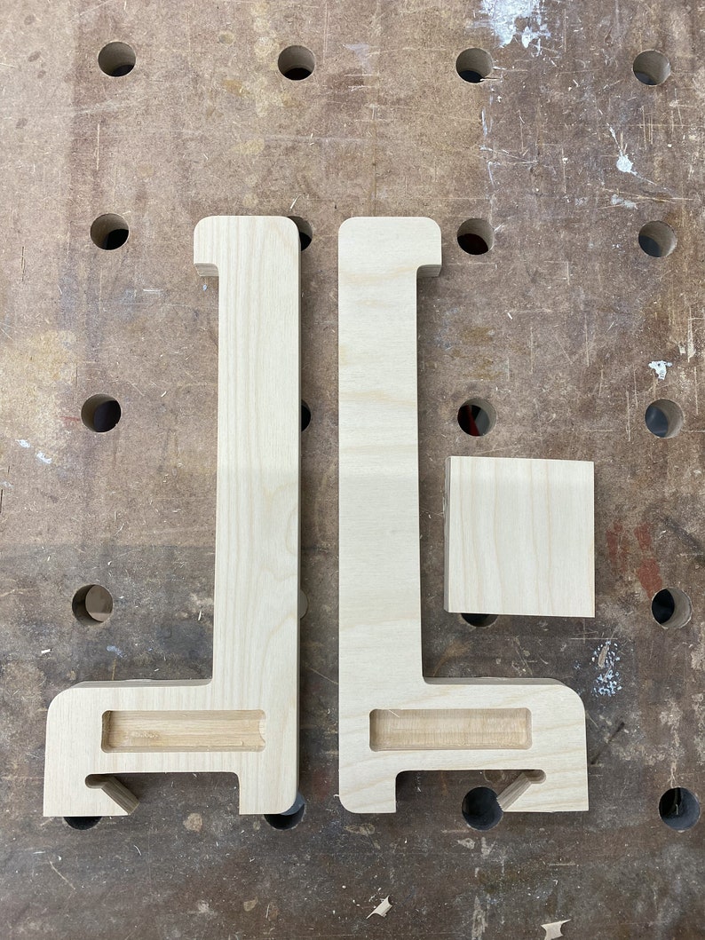 French Cleat Clamp Rack CNC Files: SVG/DXF for Woodworking and - Etsy