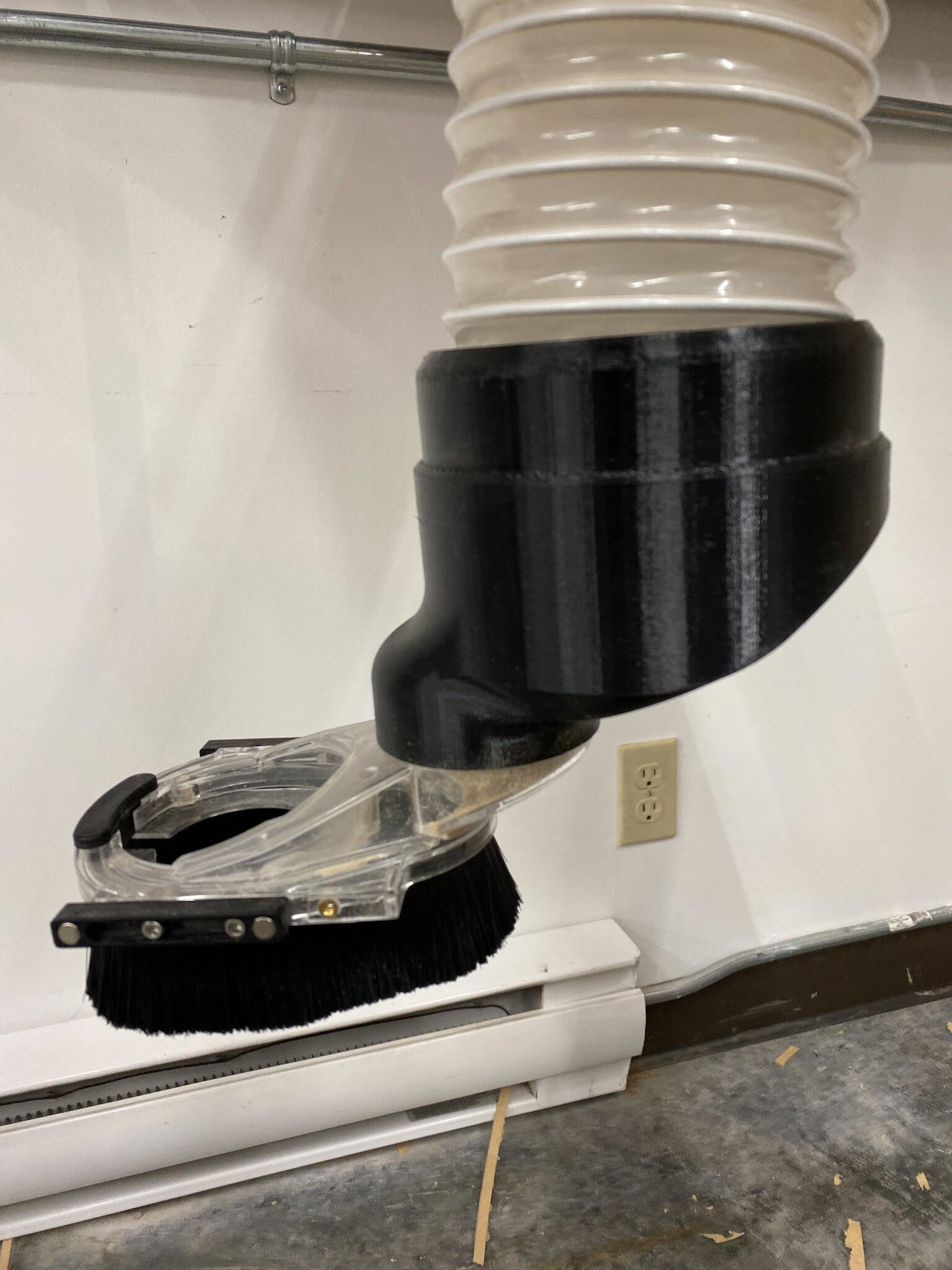 4 Inch Suckit Dust Boot Adapter: STL File for 3D Printing and CNC ...