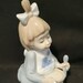 Lladro “soup Time” 4.5”tall Porcelain Figurine Made in Spain Mint ...
