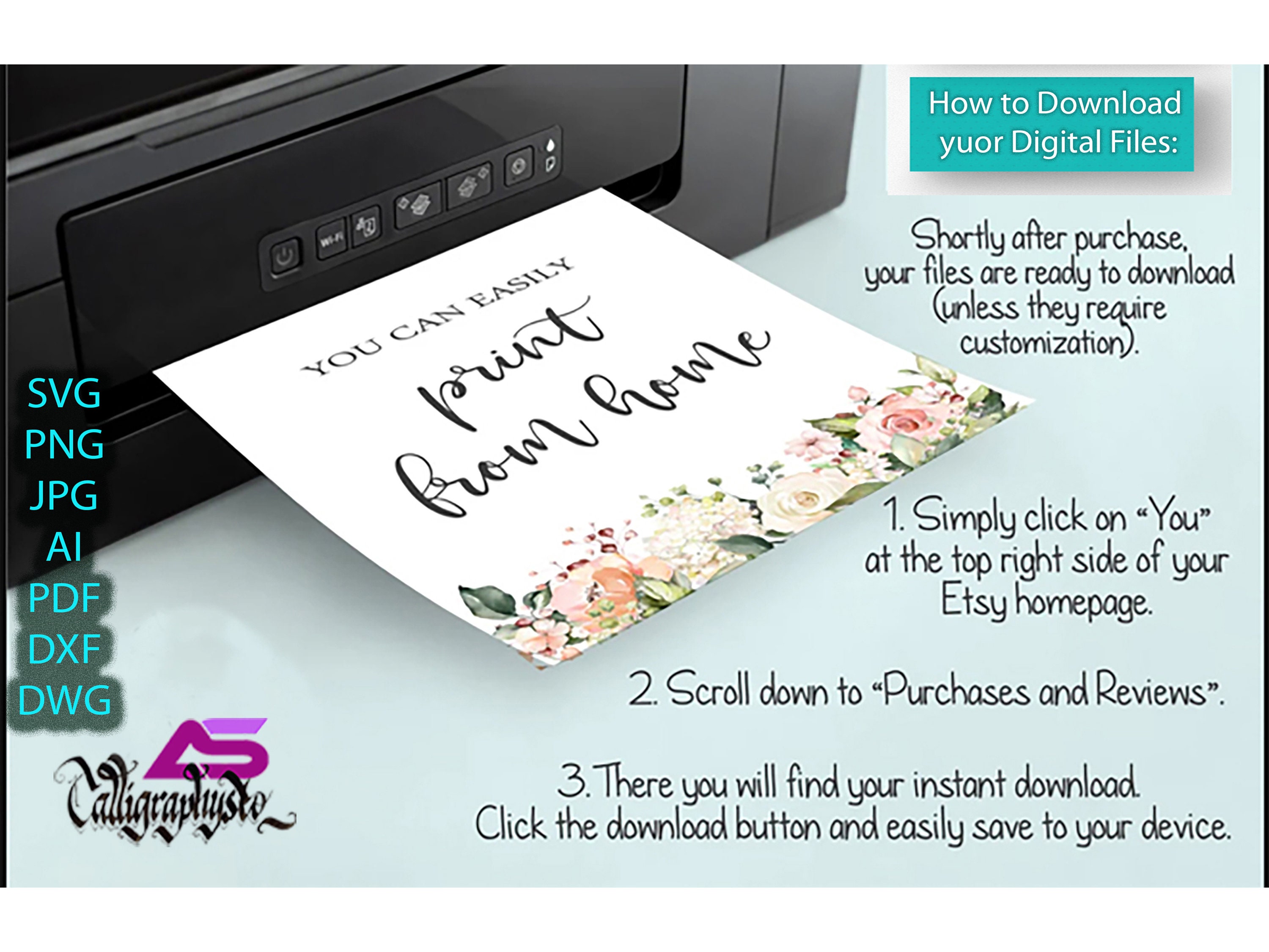 Convert Your Name to Logo With Calligraphy Art Name Logo - Etsy