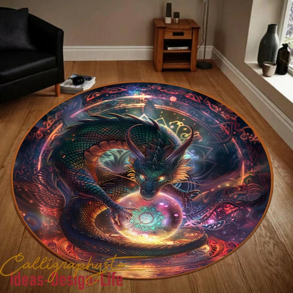 Dragon Rug - Etsy