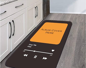 Customizable Digital Music Streaming Service App Area Rug Favorite ...