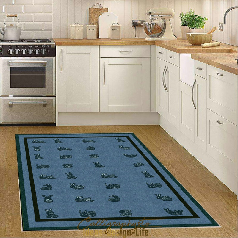 Bunny Rug - Etsy