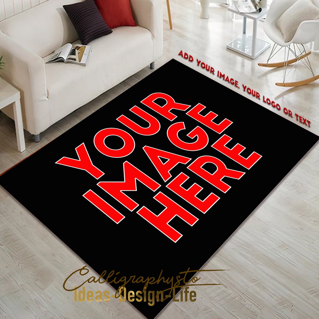 Personalized Rugs, Custom Carpet, Custom Room Carpet, Personalized Gift ...