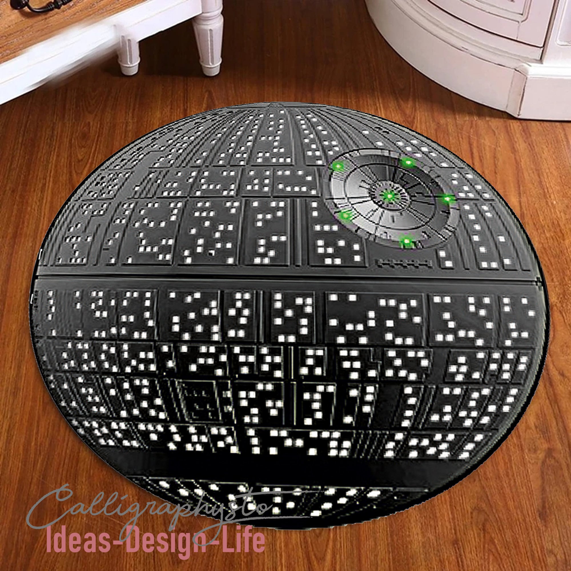 Star Wars Death Star Rug, Non-slip Floor Mat, Kids Room - Etsy