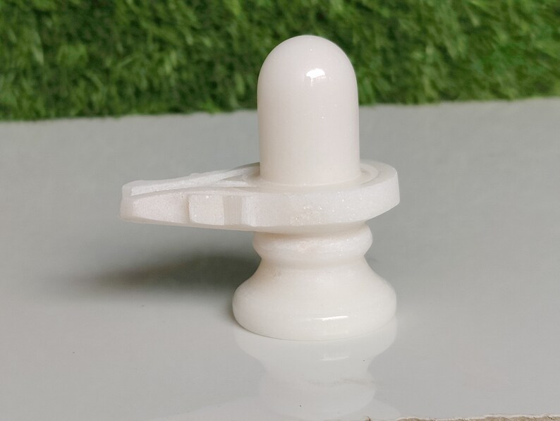 White Marble Shiva Lingam 3 Inch Small Shiva Lingam Stone - Etsy
