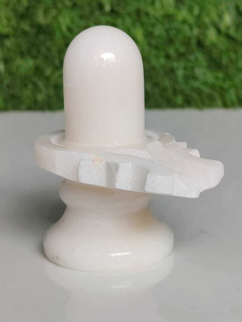 White Marble Shiva Lingam 3 Inch Small Shiva Lingam Stone - Etsy