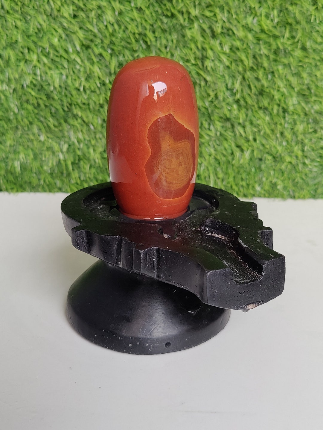 4 Inch Unique Color & Symbol Narmada Shiva Lingam - Etsy