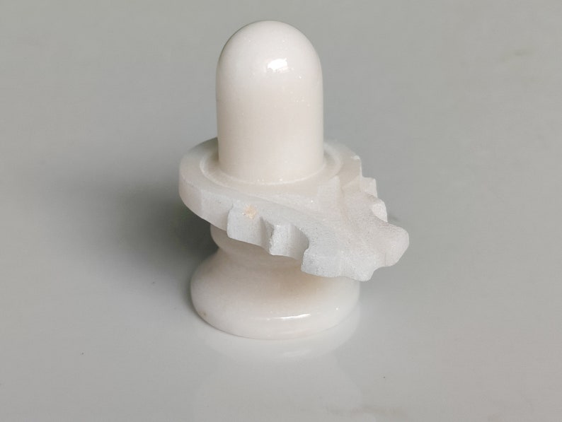 White Marble Shiva Lingam 3 Inch Small Shiva Lingam Stone - Etsy