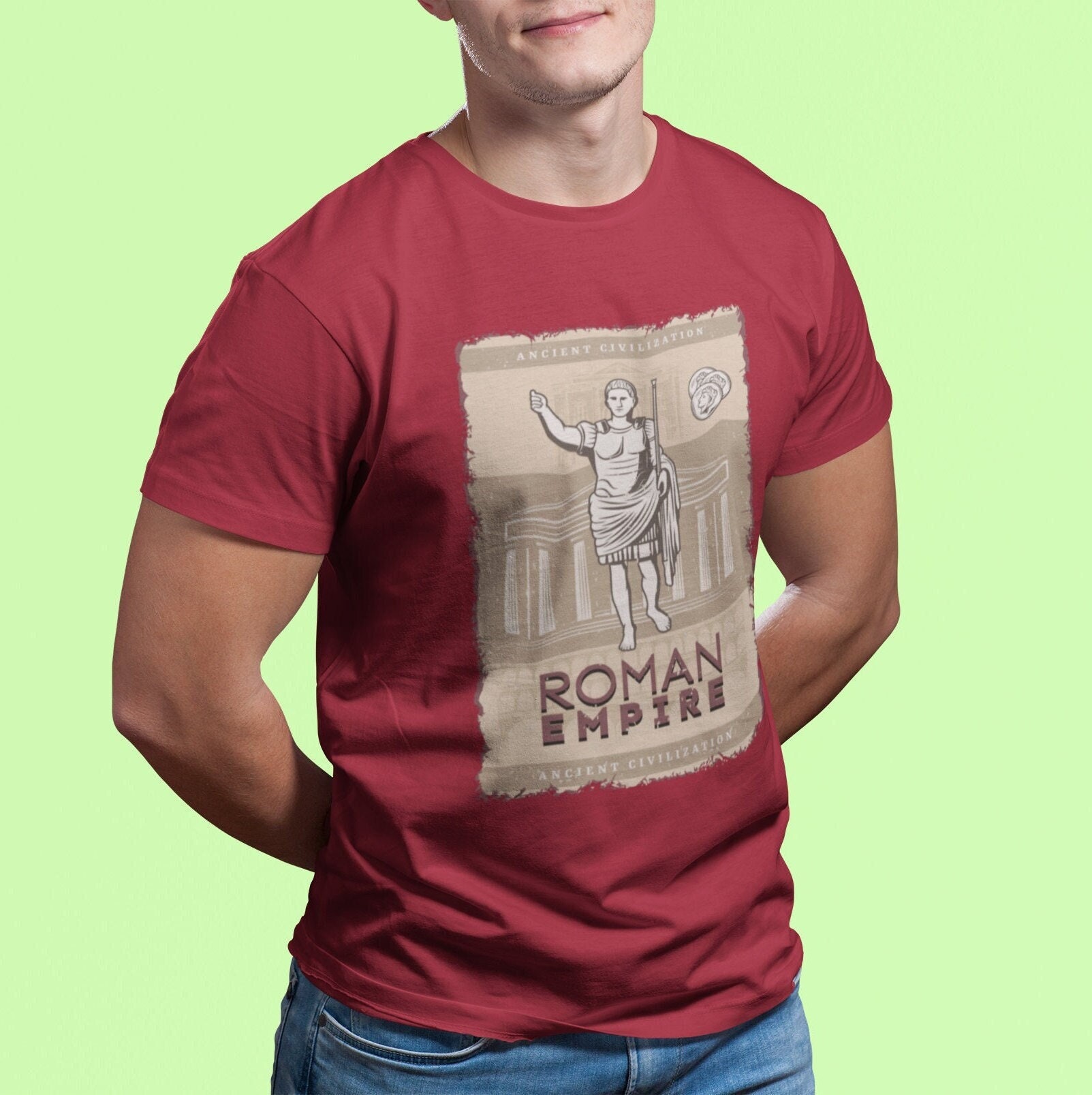 Roman Emperor Julius Caesar T-Shirt Roman History - Ancient Rome ...