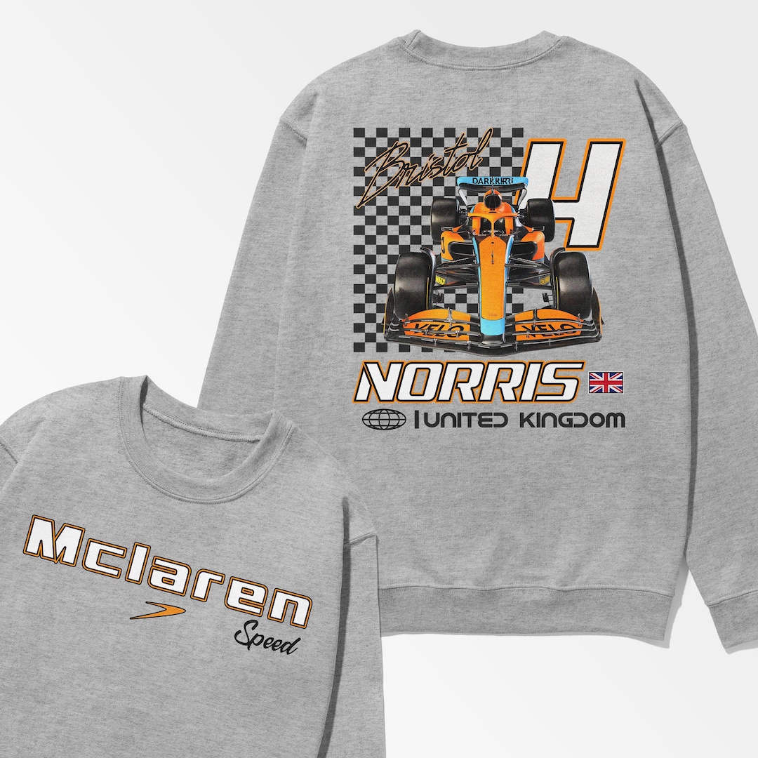 Norris Inspired Sweatshirt, British Racing Team Shirt, Norris Merch ...