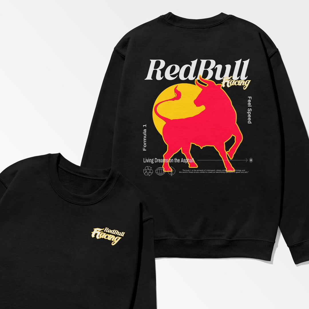 Bull Racing Team Inspired Sweatshirt, Motorsports Apparel, Formula ...