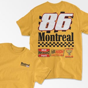 Montreal Canada Racing T-shirt | Inspired Grand Prix Tee | Vintage ...
