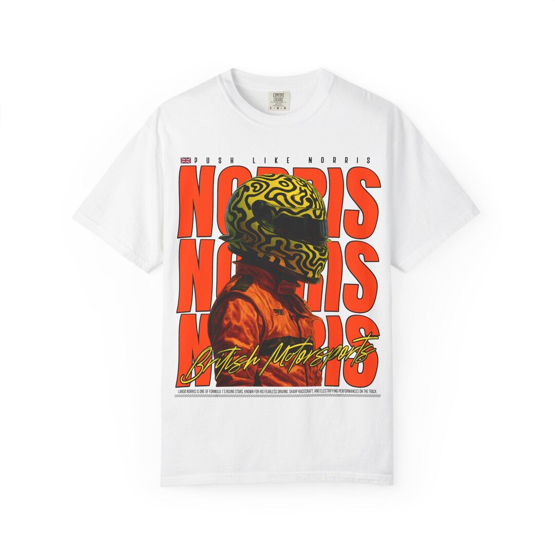 Norris T-shirt | Inspired British Racing Team Merchandise, Motorsports ...