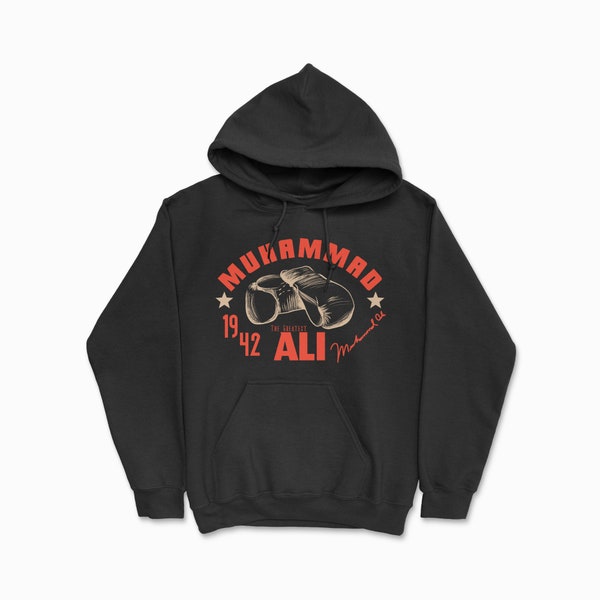 Muhammad Ali Hoodie - Etsy