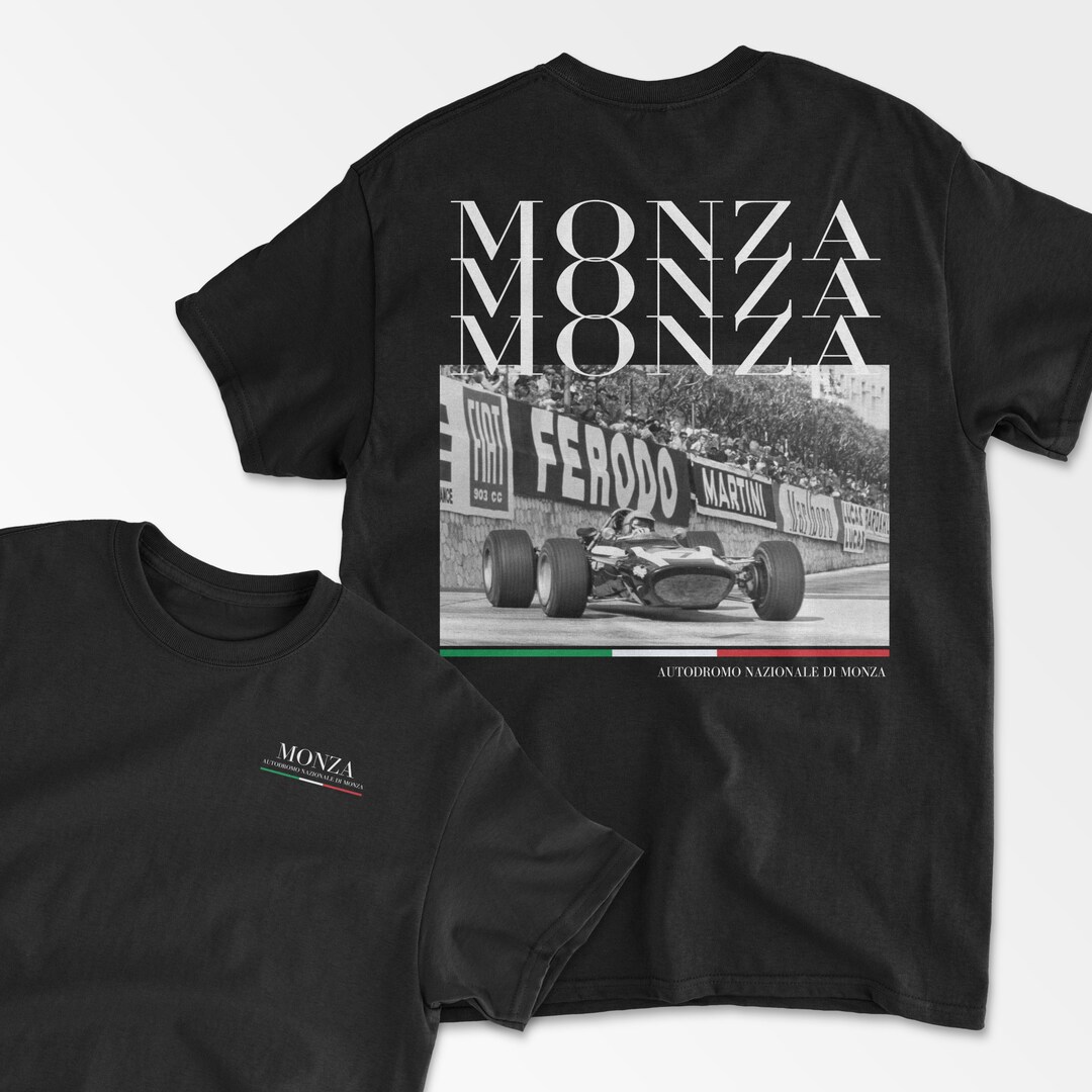 Monza T-shirt Inspired Italy Racing Track, Italian Vintage Racing ...