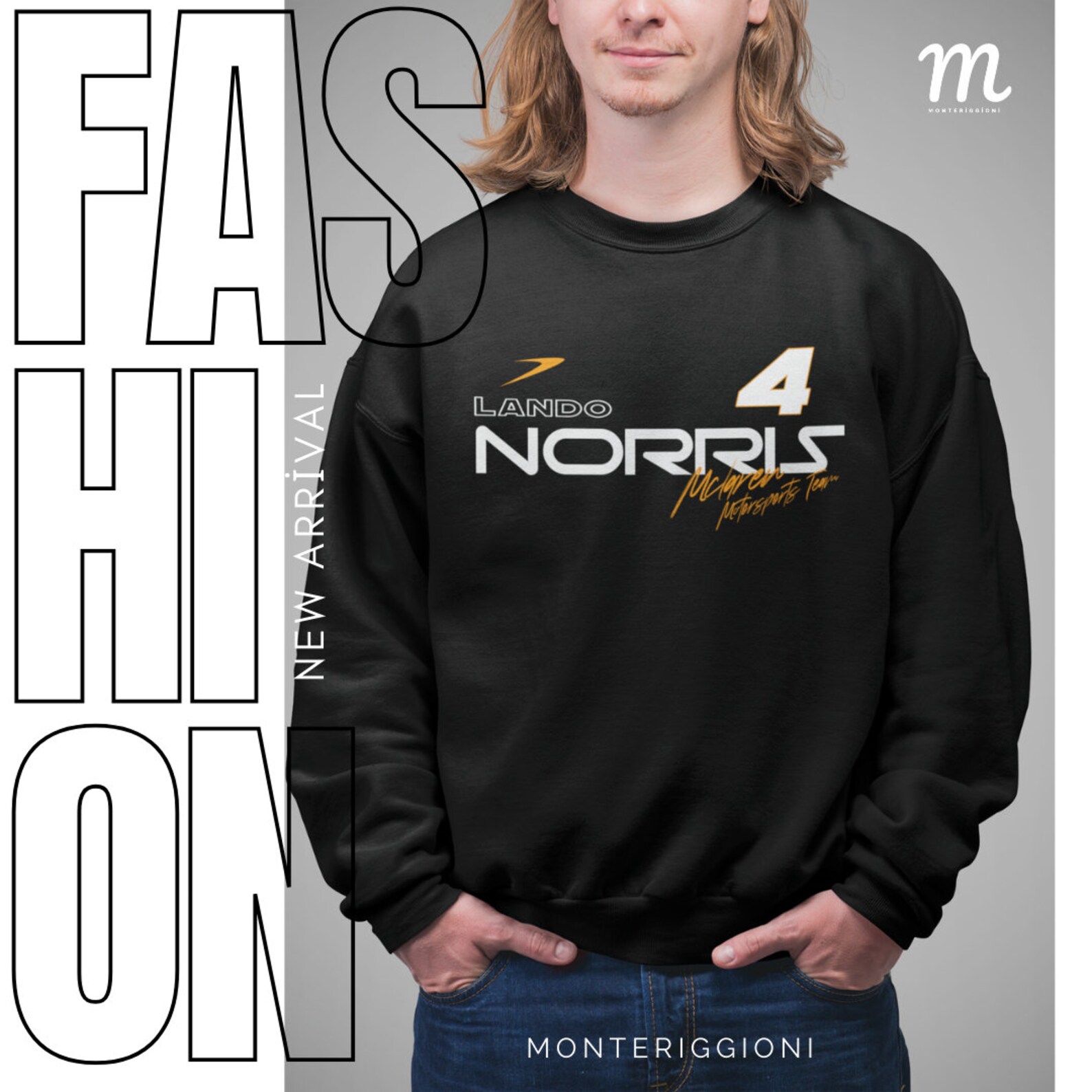 Norris Sweatshirt - Inspired Racing Fan Gift, Motorsport Apparel ...