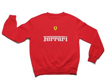 Ferrari Sweatshirt - Etsy