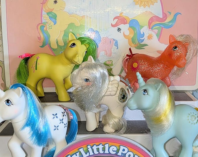 Vintage My Little Pony G1 / 1980s 80s / Retro Toy / Sunlight Rainbow ...