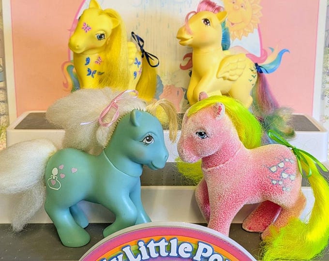 Vintage My Little Pony G1 Set: 1980s Collector Toys - Etsy