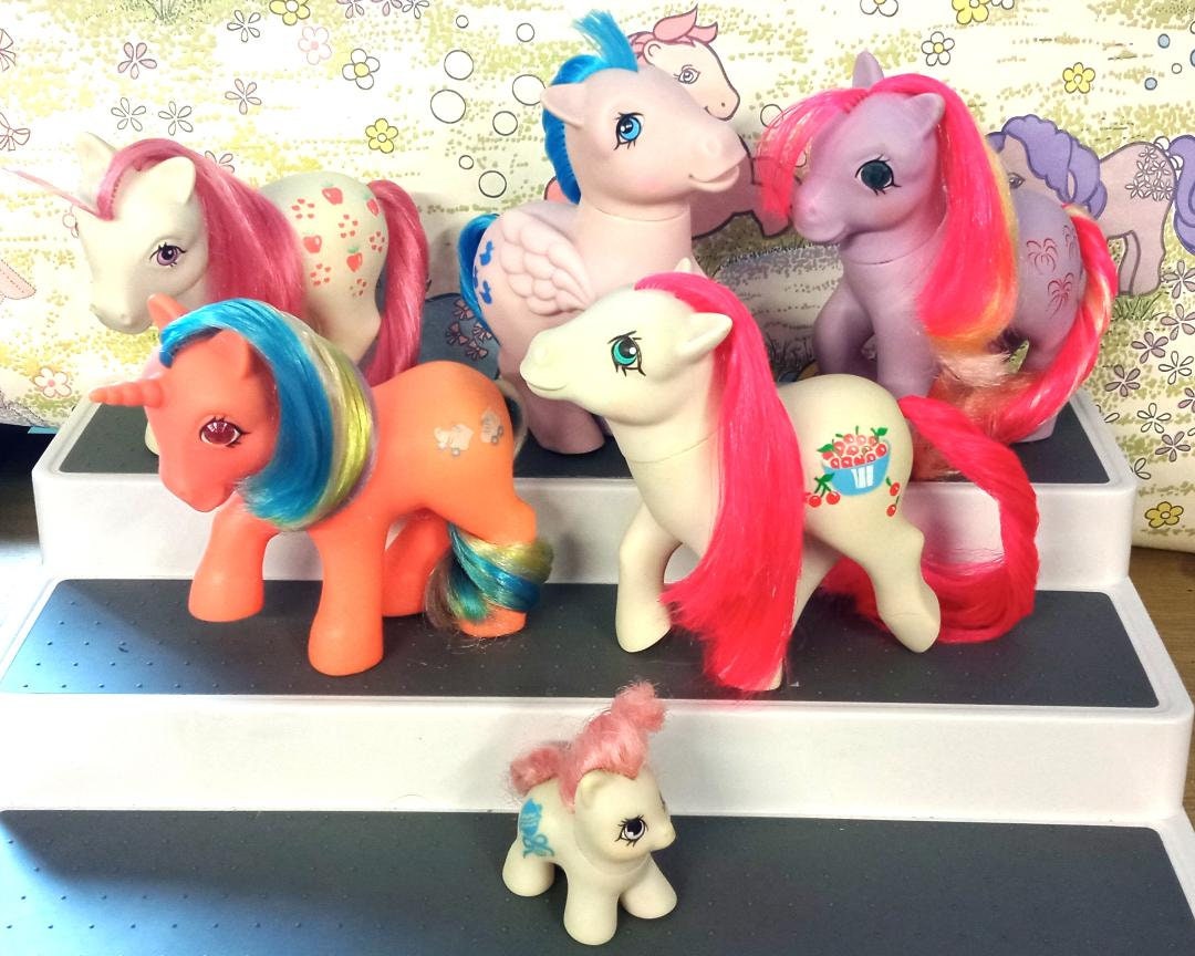My Little Pony G1 Ponies Original, Vintage 1980s & 1990s Toys. set 1 - Etsy
