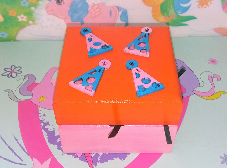 My Little Pony Trinket Box: Hand Painted Wooden Keepsake With Pony ...