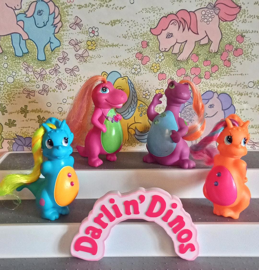 Darlin' Dinos Vintage Dolls [set 1] - Rare and Collectable. 1990s ...