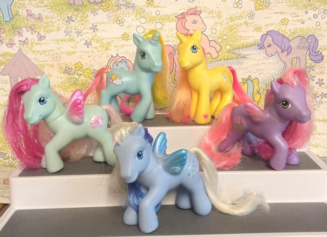 My Little Pony G3 Unicorn and Pegasus Ponies - Original, Early 2000s ...