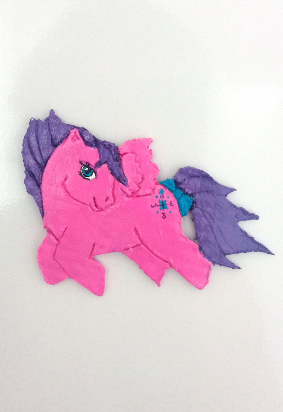 Handmade Pegasus Pony Magnet, 80s Nostalgic Collectible - Etsy