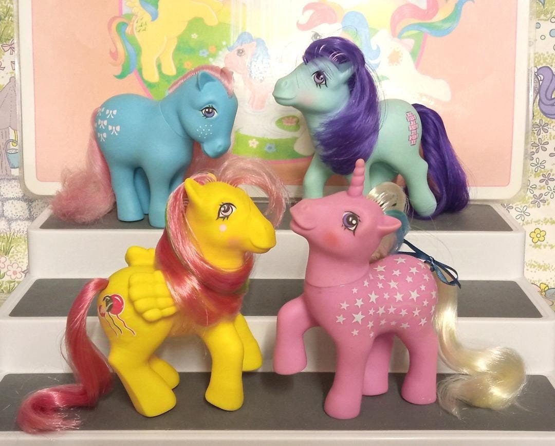 My Little Pony G1 Ponies - Original, Vintage 1980s & 1990s Toys. Some ...