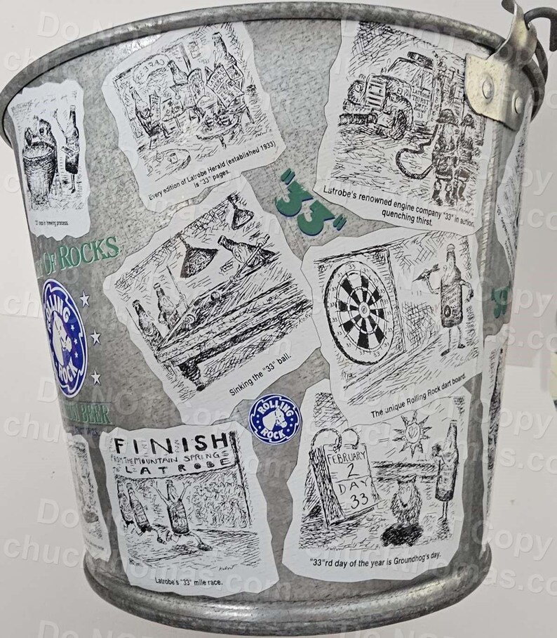 Latrobe Brewing Co Rolling Rock Beer 5 Quart "theories of 33" 5 Quart ...