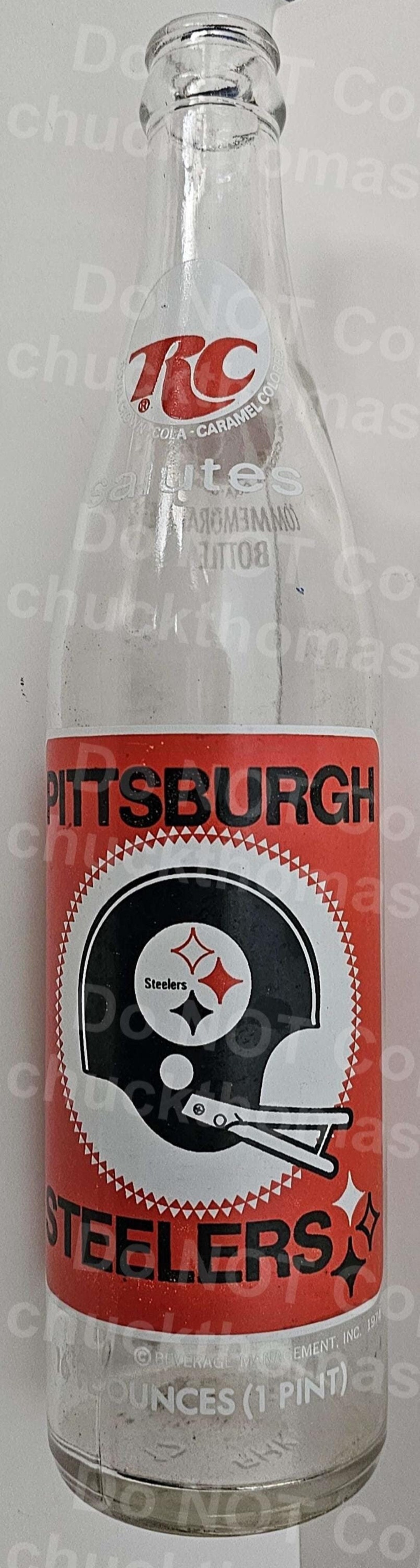 Pittsburgh Steelers Three Rivers RC Cola 1972-73 Commemorative 16 Oz ...
