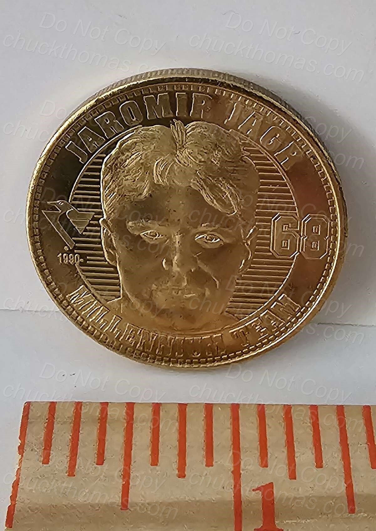 Penguin Great Jaromir Jagr 2000 Millennium Coin and Trading Card - Etsy