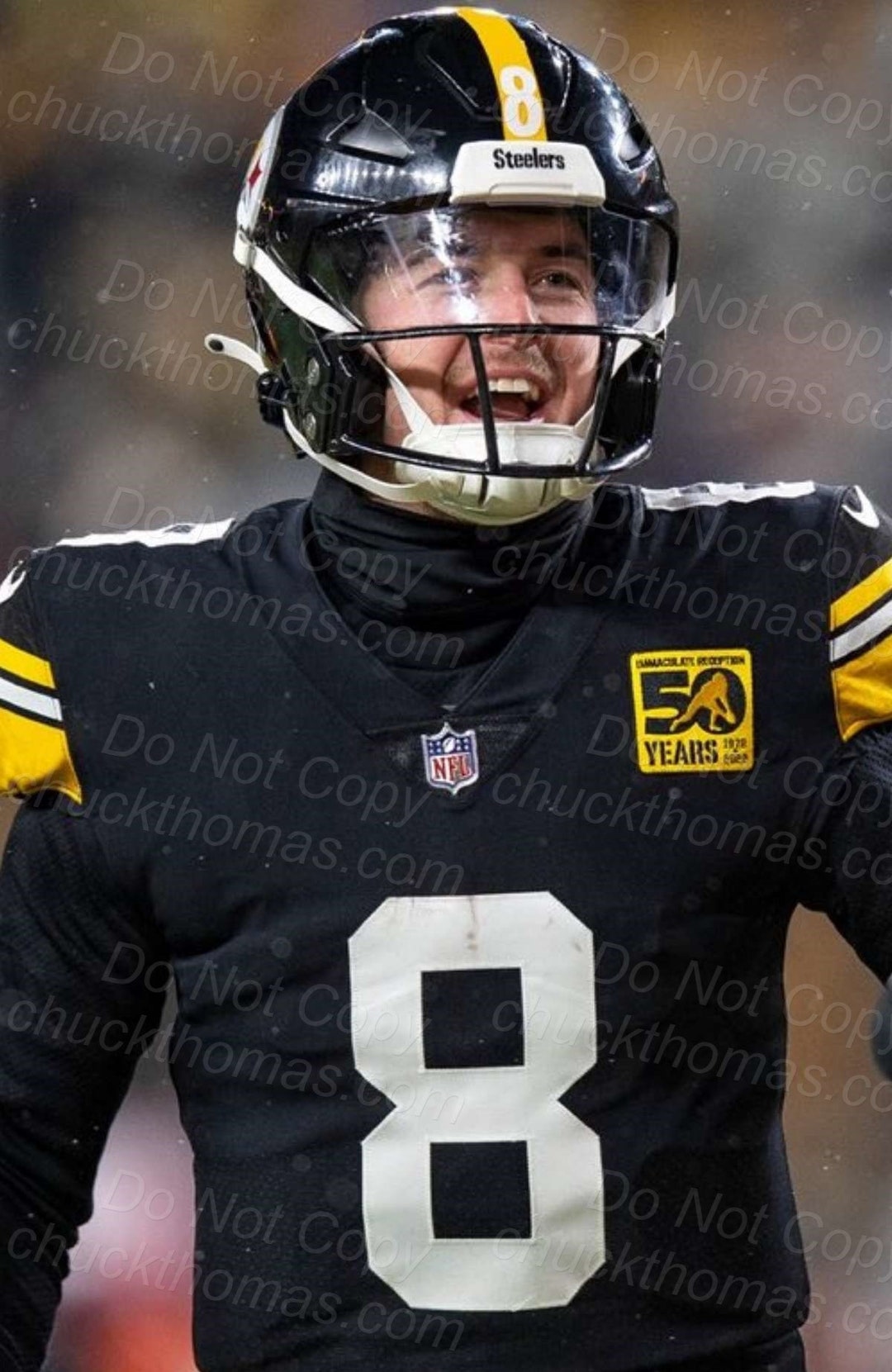 Pittsburgh Steeler Great Franco Harris 50 Year Anniversary - Etsy